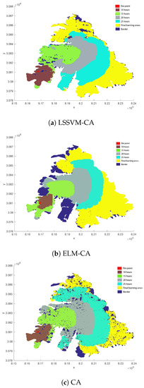 Modeling Forest Fire Spread Using Machine Learning-Based Cellular Automata in a GIS Environment