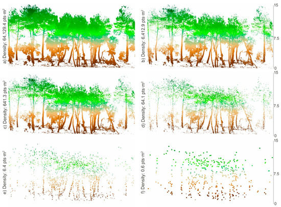 Forests Free Full Text Analyzing Tls Scan Distribution And Point Density For The Estimation