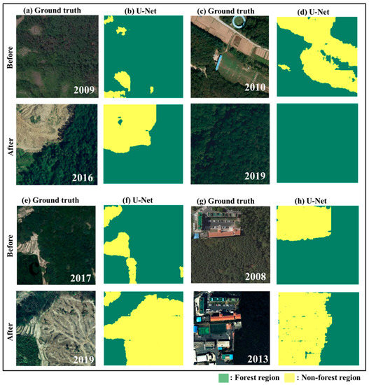 Generalization of U-Net Semantic Segmentation for Forest Change ...