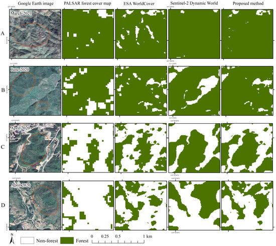 Automatic 10 m Forest Cover Mapping in 2020 at China’s Han River Basin ...