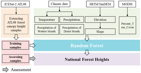 A Rapid and Easy Way for National Forest Heights Retrieval in China ...
