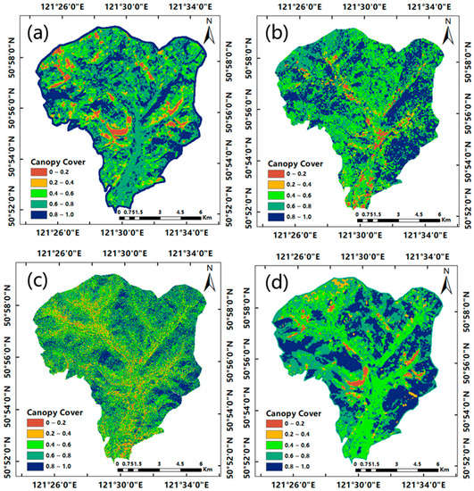 Forest Canopy Cover Inversion Exploration Using Multi-Source Optical ...