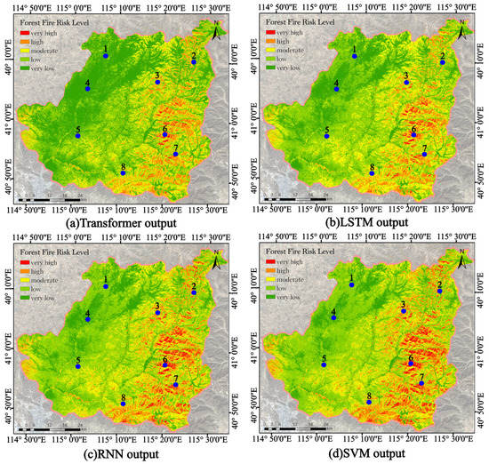 Time Series Forest Fire Prediction Based on Improved Transformer