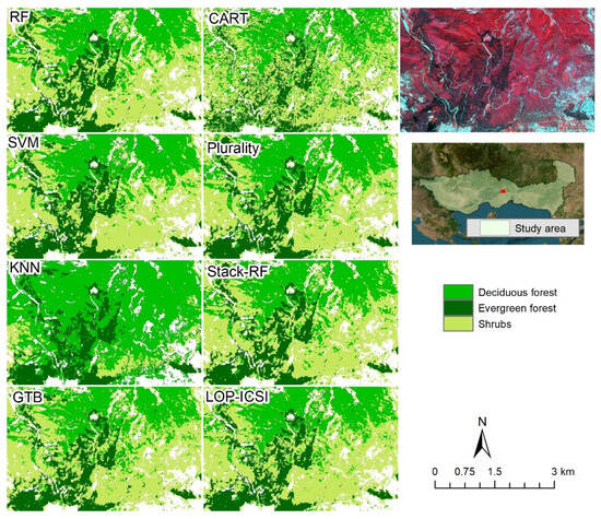 Evaluation of Multiple Classifier Systems for Mapping Different Hierarchical Levels of Forest ...