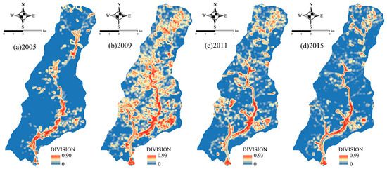 Landscape Fragmentation and Spatial Autocorrelation of a Typical ...