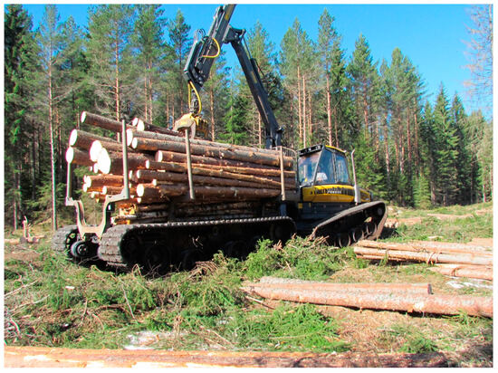 Rubber-Tracked Forwarders—Productivity and Cost Efficiency Potentials