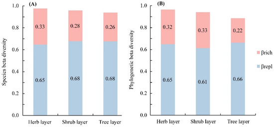 Beta Diversity Patterns and Determinants among Vertical Layers of ...