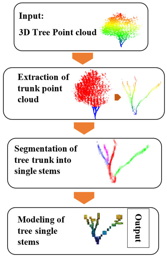 Modeling the Geometry of Tree Trunks Using LiDAR Data