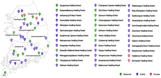 Changes in Social Media Big Data on Healing Forests: A Time-Series ...