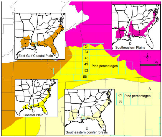 Differentiating Historical Open Forests and Current Closed Forests of ...