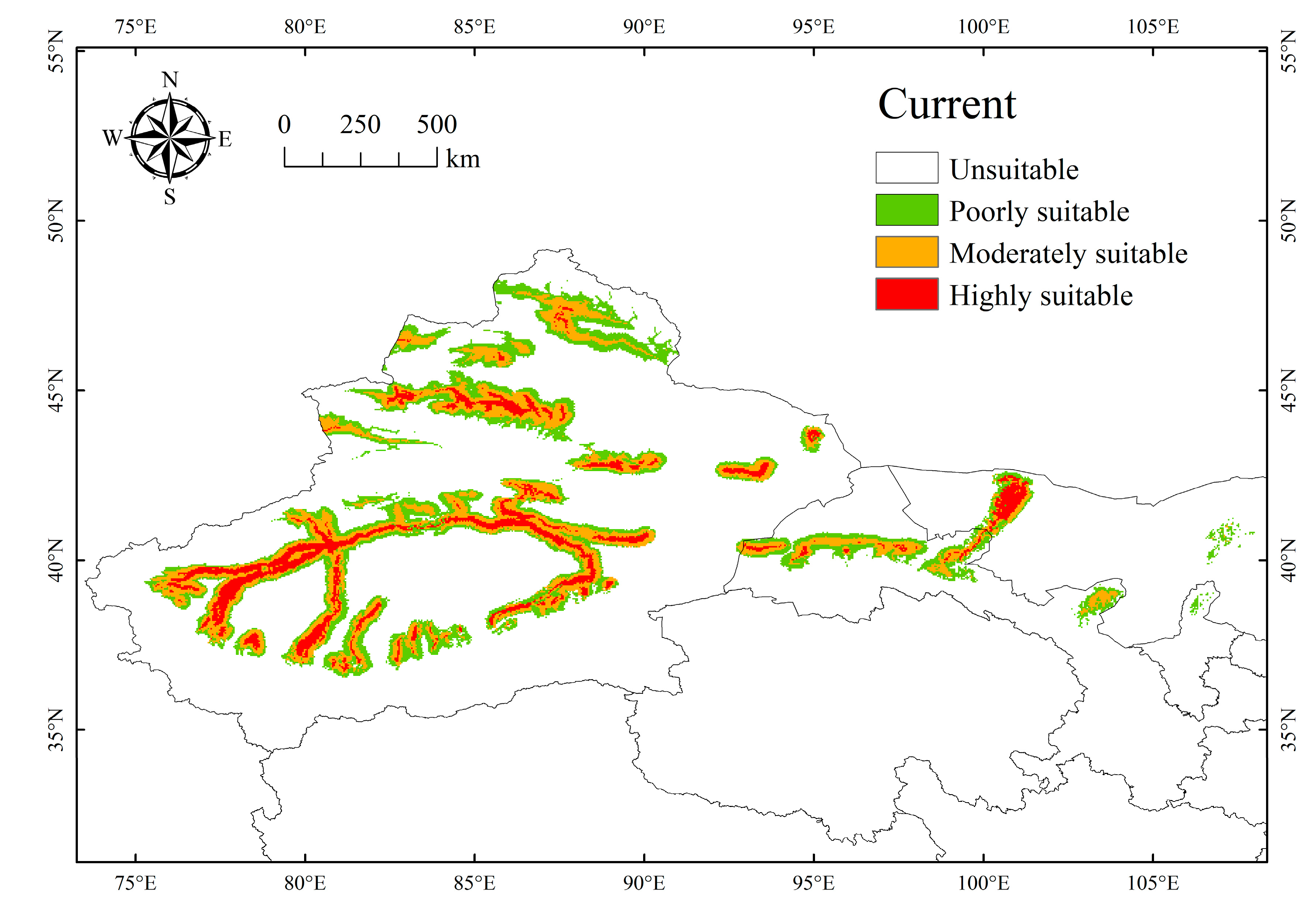 The Distribution Range of Populus euphratica Oliv. (Salicaceae) Will Decrease Under Future ...