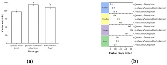 Forests | Free Full-Text | Enhanced Carbon Storage in Mixed Coniferous ...