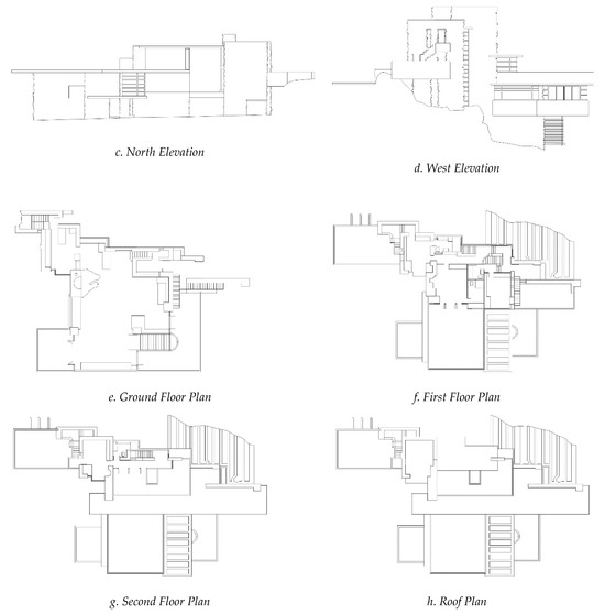 Falling Water First Floor Plan