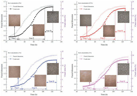 Fractal Dimension Characteristics of the Soil Cracking Process When ...