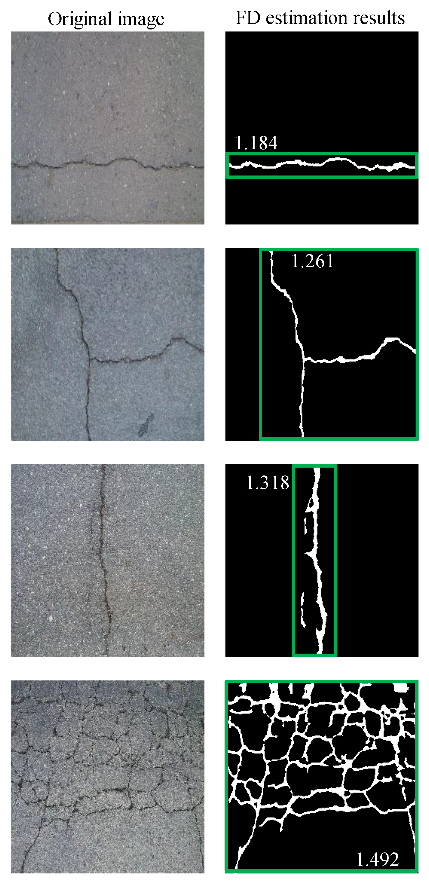 Fractal Fract Free Full Text An Algorithm For Crack Detection Segmentation And Fractal