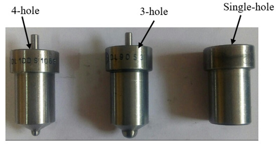 Effects of Injector Nozzle Number of Holes and Fuel Injection Pressures ...