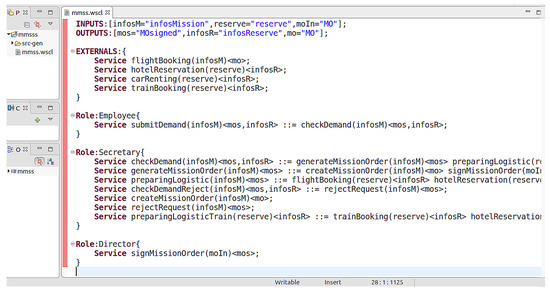 A Rule-Based Language and Verification Framework of Dynamic Service Composition
