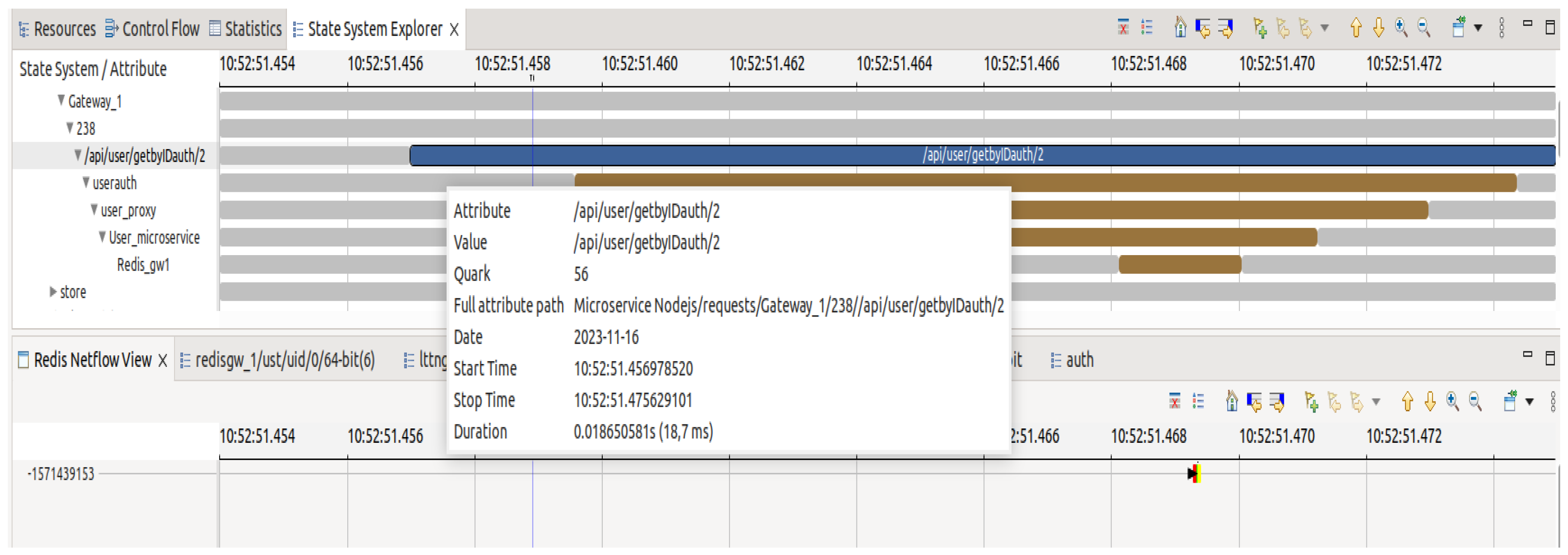Vnode: Low-Overhead Transparent Tracing of Node.js-Based Microservice Architectures