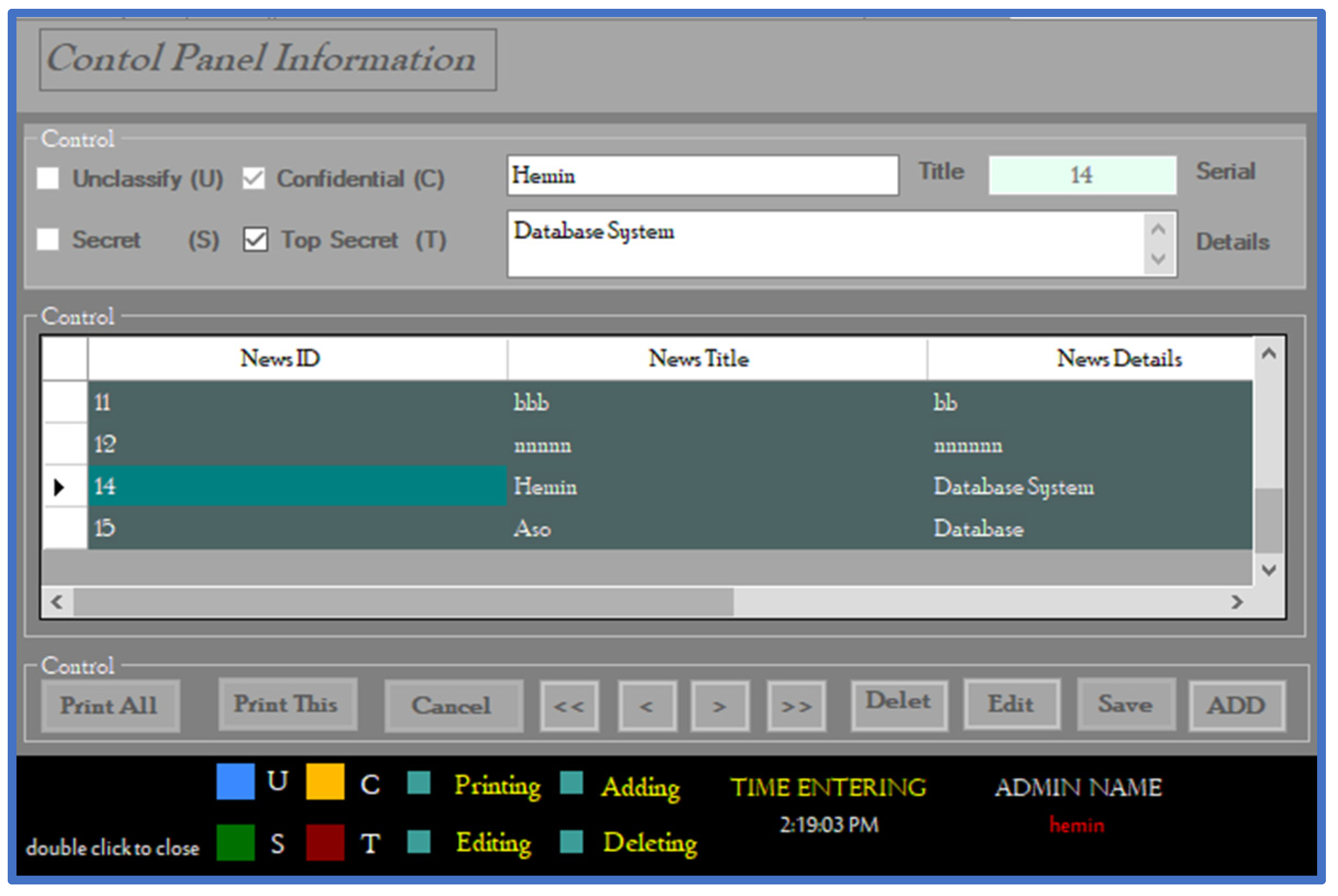 Enhancing Design and Authentication Performance Model: A Multilevel Secure Database Management ...