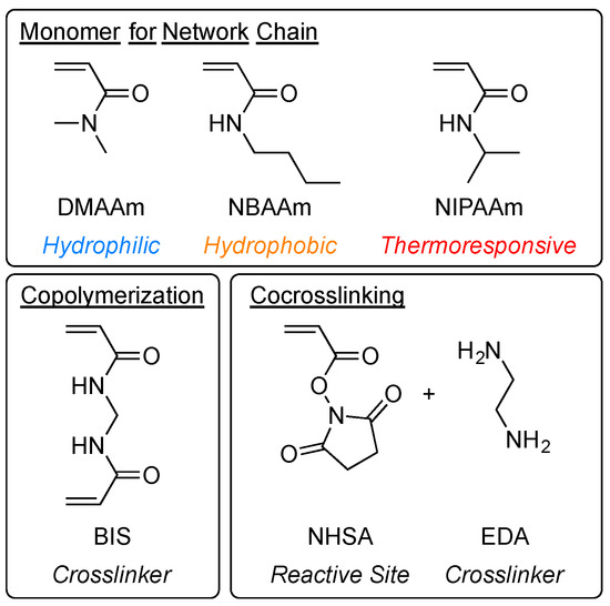Effect of Monomer Sequence along Network Chains on Thermoresponsive ...