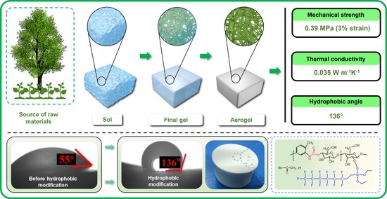 Gels | Free Full-Text | Hydrophobic Cellulose Acetate Aerogels for ...