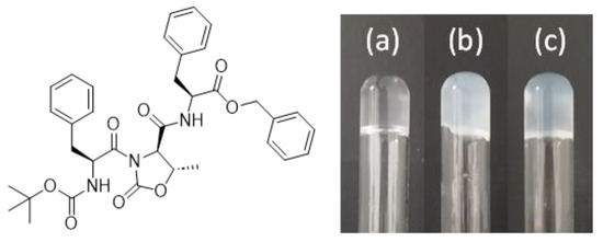 Transparent Organogels as a Medium for the Light-Induced Conversion ...