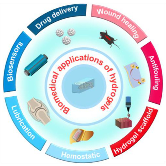 Recent Progress in Hydrogel Synthesis and Biomedical Applications