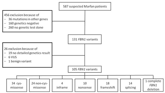 Genotype–Phenotype Correlation in Children: The Impact of FBN1 Variants ...
