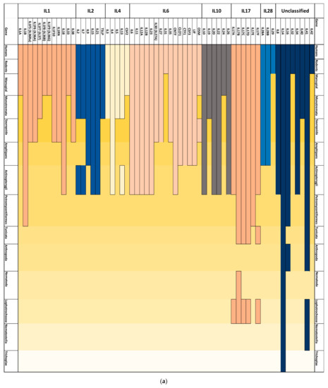 Interleukins and Interleukin Receptors Evolutionary History and Origin ...