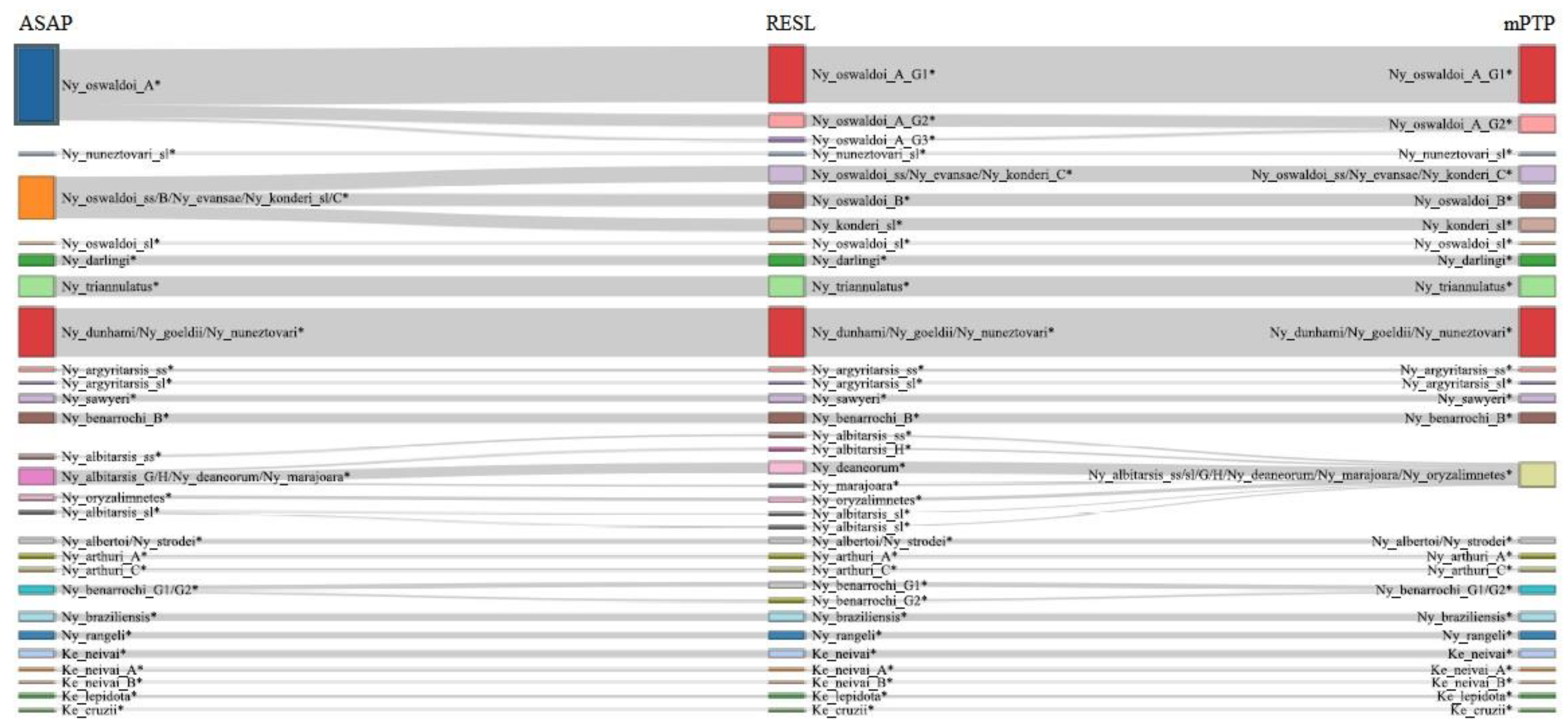 Molecular Analysis Reveals a High Diversity of Anopheline Mosquitoes in ...