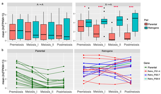 Retrogene Duplication and Expression Patterns Shaped by the Evolution ...