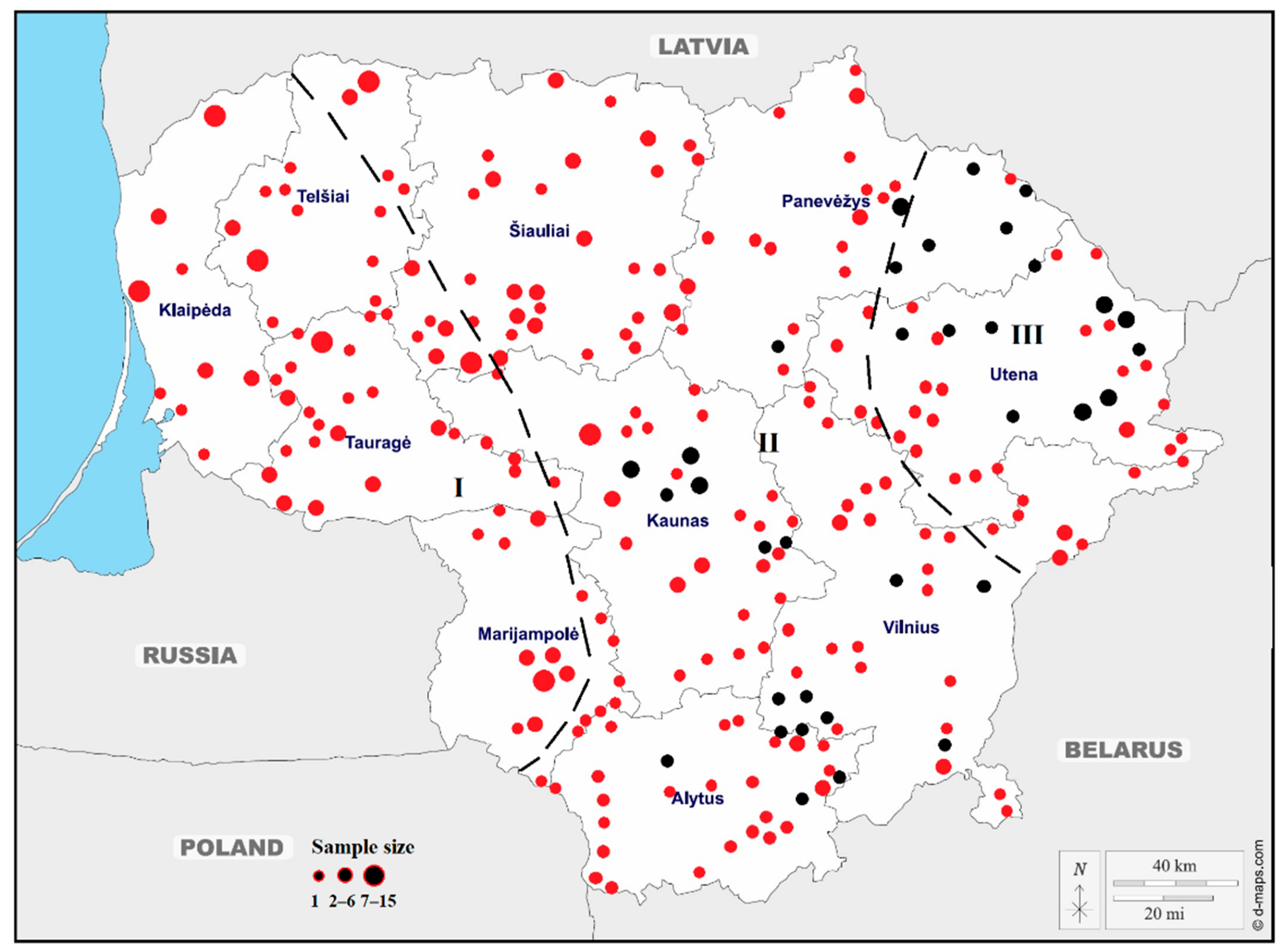 Changes in the Genetic Structure of Lithuania’s Wild Boar (Sus scrofa ...