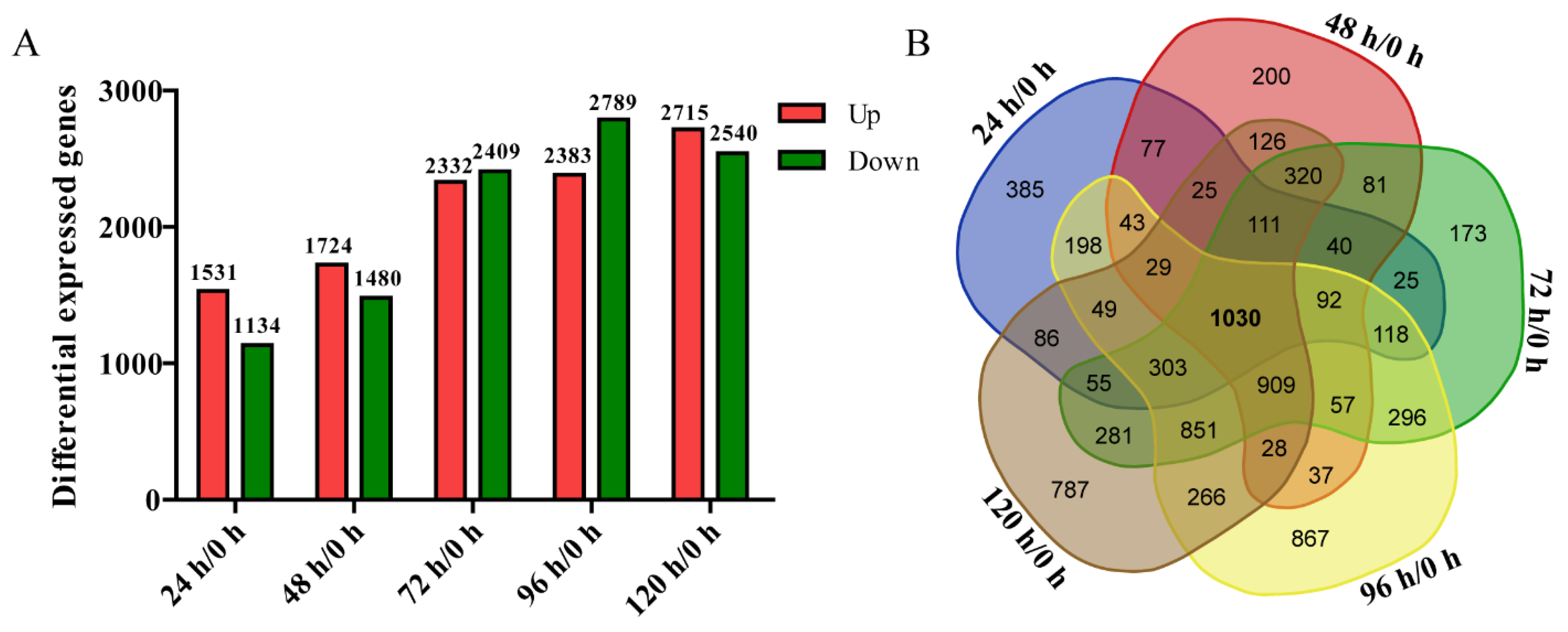 Dynamic Transcriptome Analysis Reveals Transcription Factors Involved ...