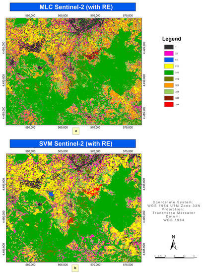 Comparison between Parametric and Non-Parametric Supervised Land Cover Classifications of ...