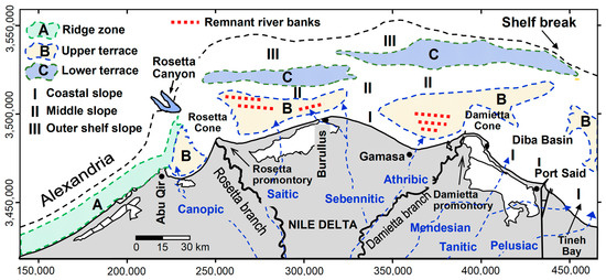 The Modern Nile Delta Continental Shelf, with an Evolving Record of ...