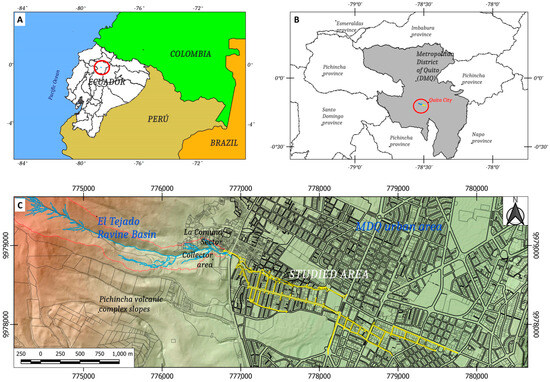 Analysis of the Impact Area of the 2022 El Tejado Ravine Mudflow (Quito ...