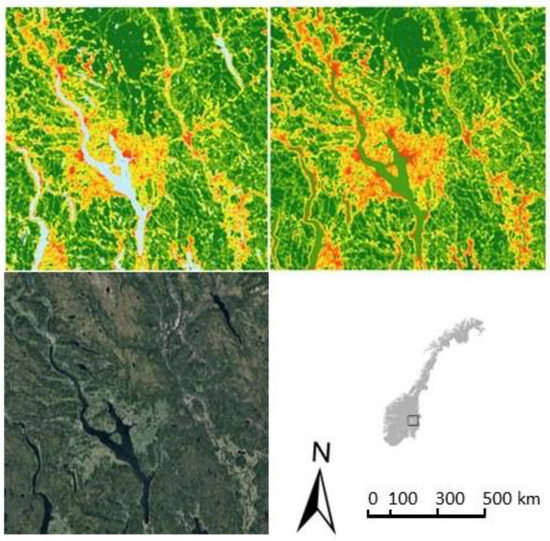 Index Measuring Land Use Intensity—A Gradient-Based Approach