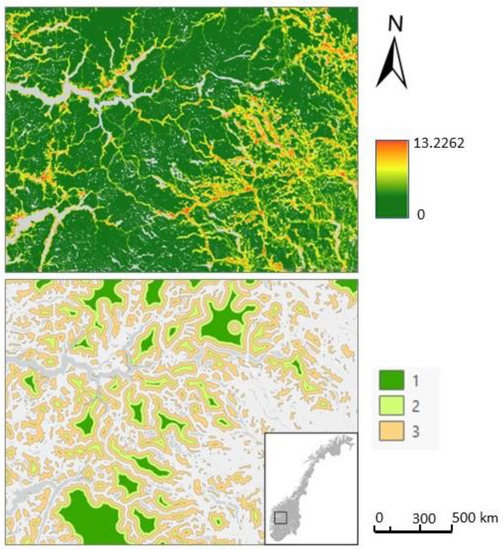 Index Measuring Land Use Intensity—A Gradient-Based Approach