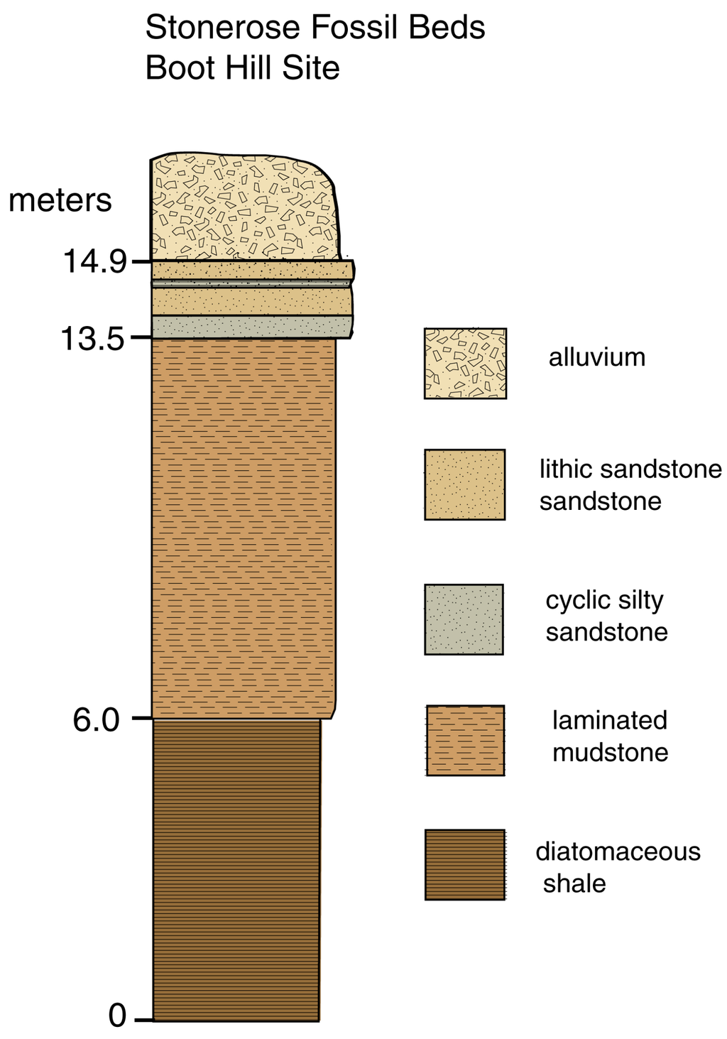 Geologic History of Eocene Stonerose Fossil Beds, Republic, Washington, USA