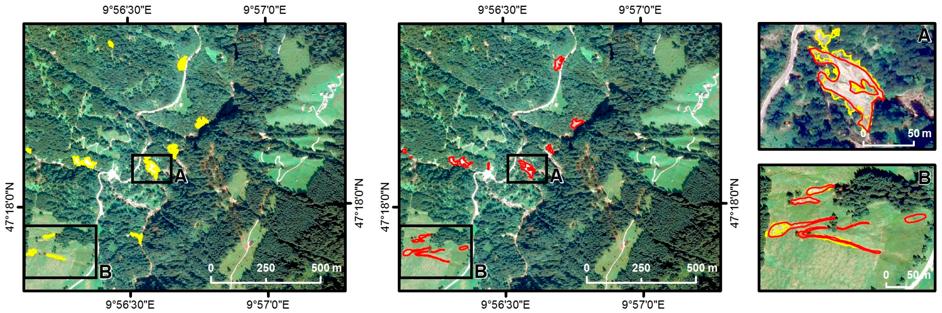 Geosciences | Free Full-Text | Comparing Manual and Semi-Automated Landslide Mapping Based on ...