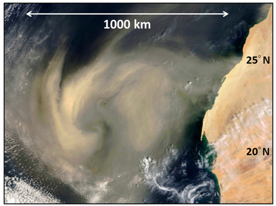 Saharan Dust Transport during the Incipient Growth Phase of African ...
