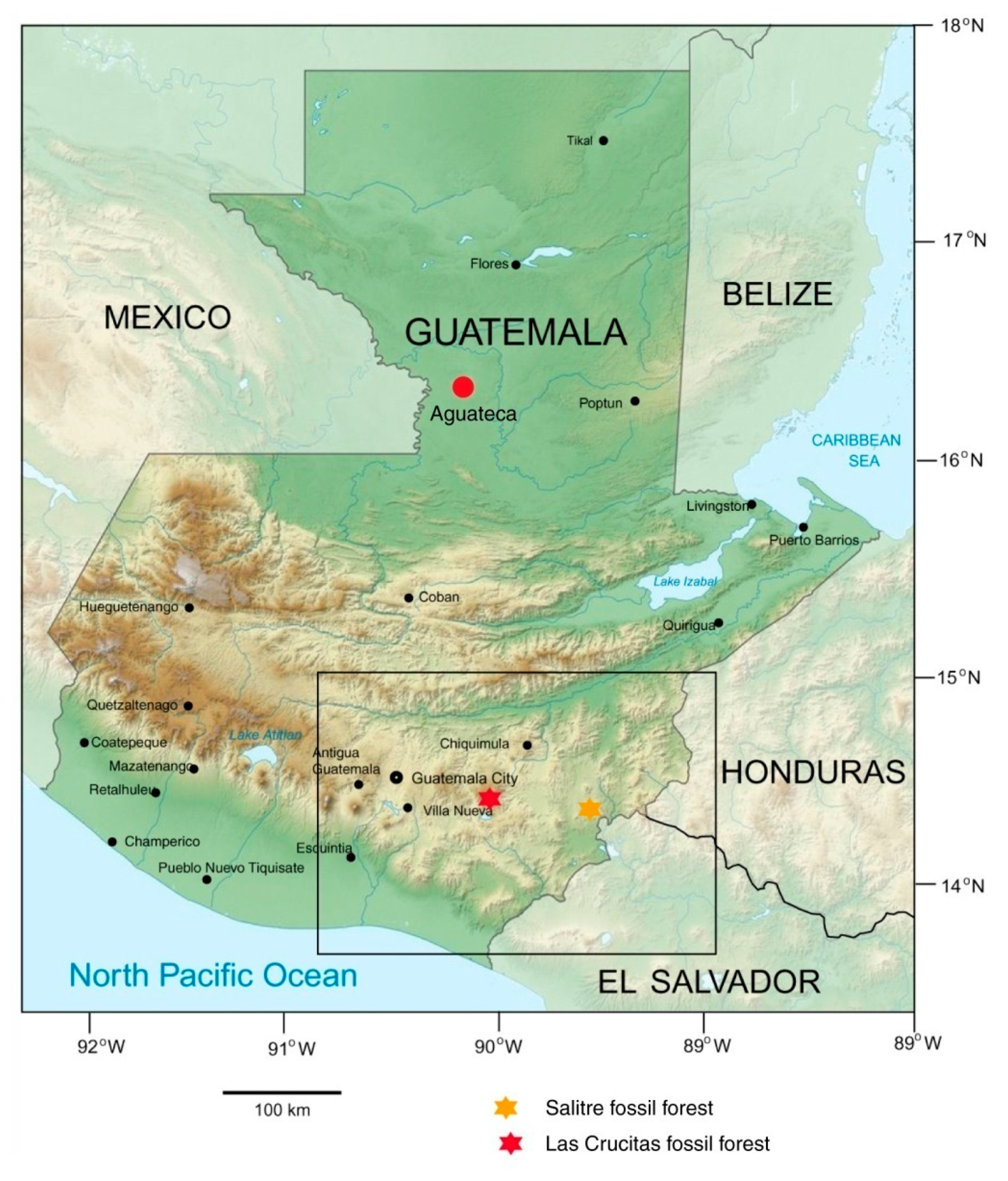 Guatemala Geology Maps
