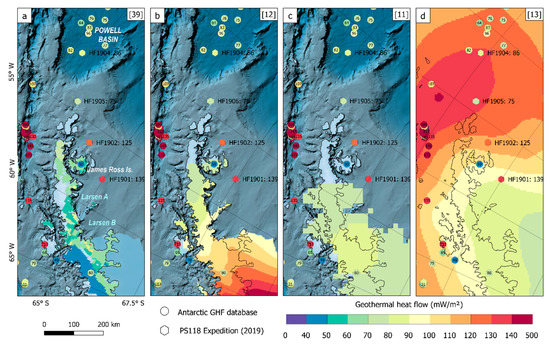 Towards Closing the Polar Gap: New Marine Heat Flow Observations in ...