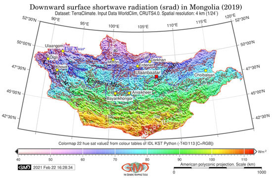 Geosciences | Free Full-Text | Console-Based Mapping of Mongolia Using GMT Cartographic ...