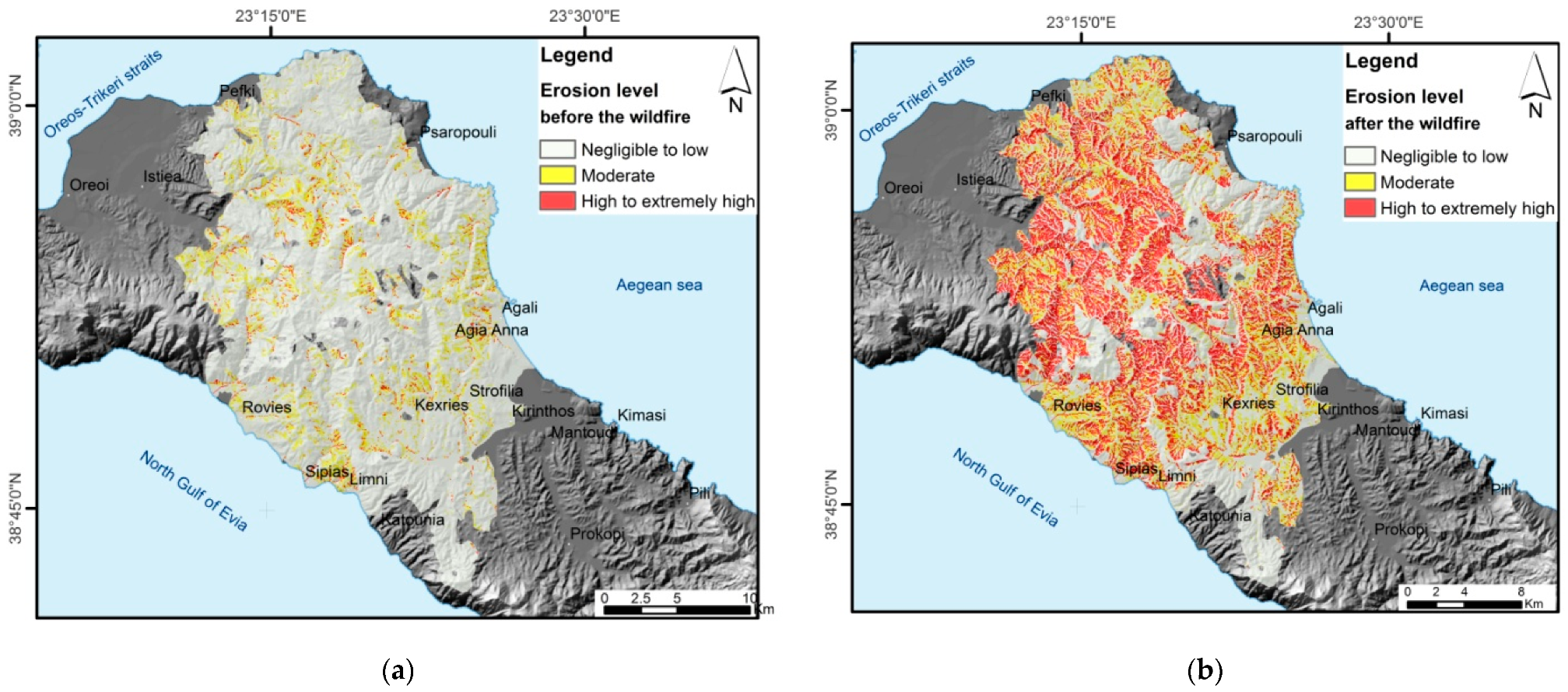 Soil Loss Potential Assessment for Natural and Post-Fire Conditions in ...