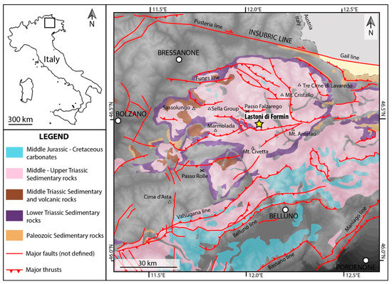 Relations between Fault and Fracture Network Affecting the Lastoni di ...