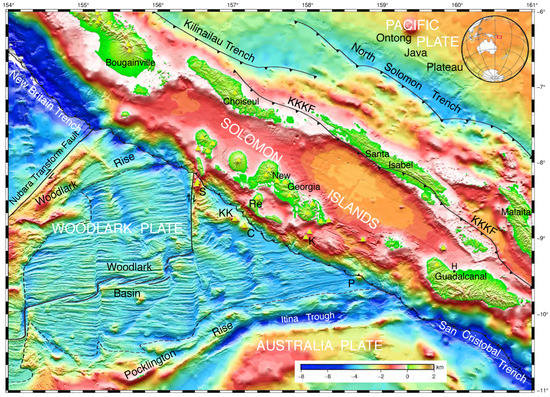 Subduction of Submarine Arc Volcanoes Beneath the Solomon Islands Arc