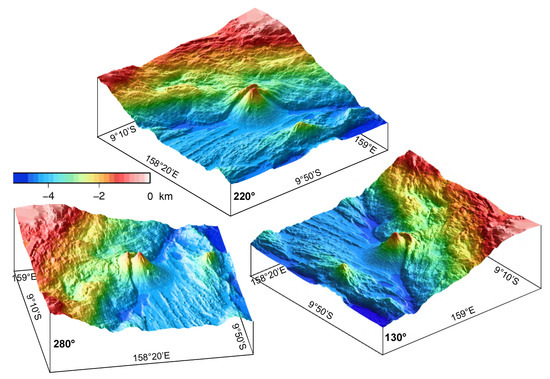 Subduction of Submarine Arc Volcanoes Beneath the Solomon Islands Arc