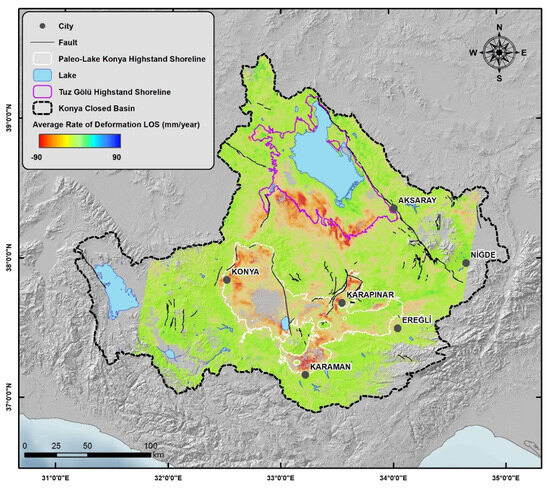 Spatial and Temporal Patterns of Land Subsidence and Sinkhole ...