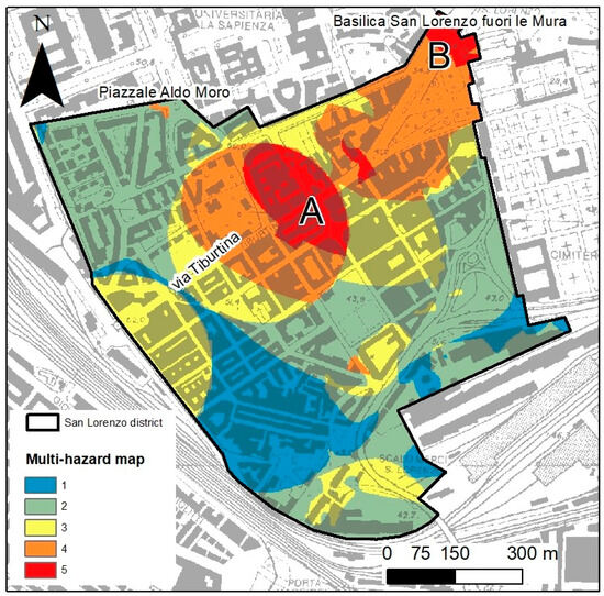 Analysis of Geological Multi-Hazards in an Urban District